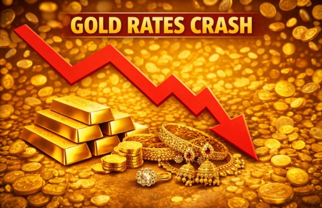 Gold Rates Today Sees Biggest Single-Day Fall After 7 Days; Gold Rate ...
