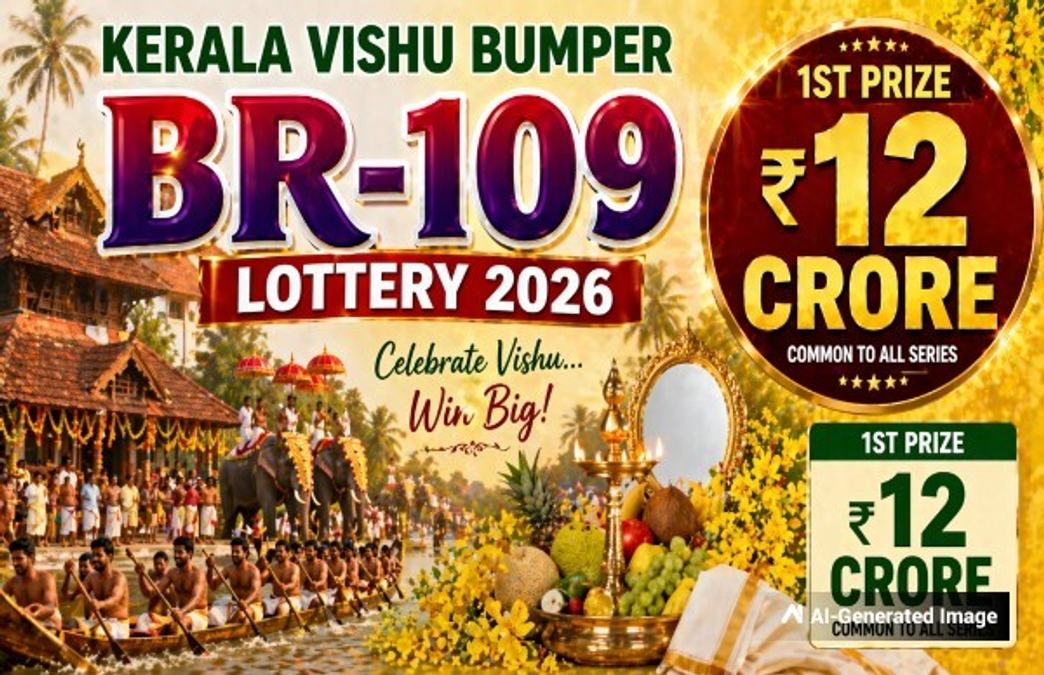 Kerala Vishu Bumper BR 109 Lottery 2026: Check Ticket Price, Result ...