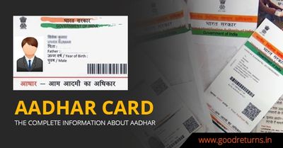 Applying For Aadhaar Card? Check Step-By-Step Guide - Goodreturns