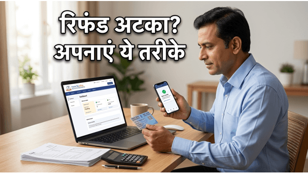 इनकम टैक्स रिफंड अटक गया है? इन आसान स्टेप्स से पाएं अपना पैसा फटाफट ...