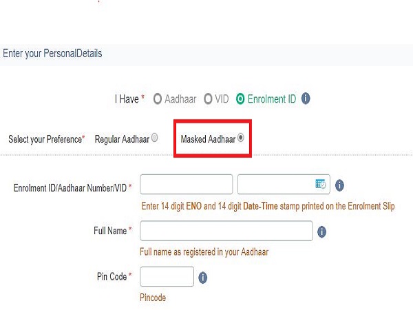 What Is Masked Aadhaar? How To Download It? - Goodreturns