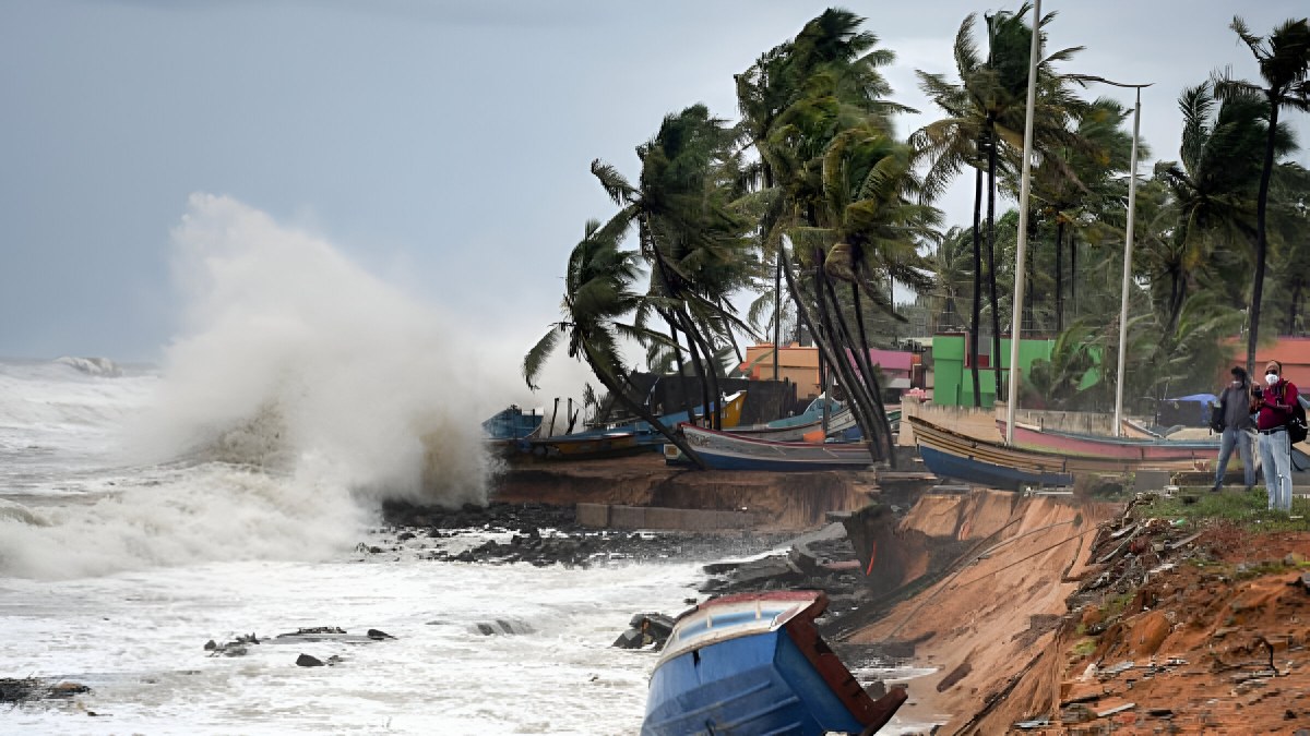 Cyclone Michaung: Heavy Rains In Chennai, Other South States; Flights ...