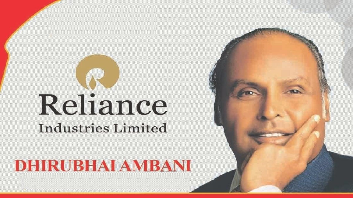 Dhirubhai Ambani Logo Mukesh Dhirubhai Ambani Chairman Of Reliance