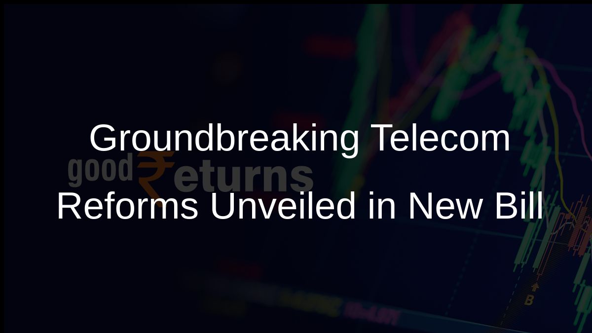 New Telecom Bill Introduced in Lok Sabha Hailed as Progressive and ...