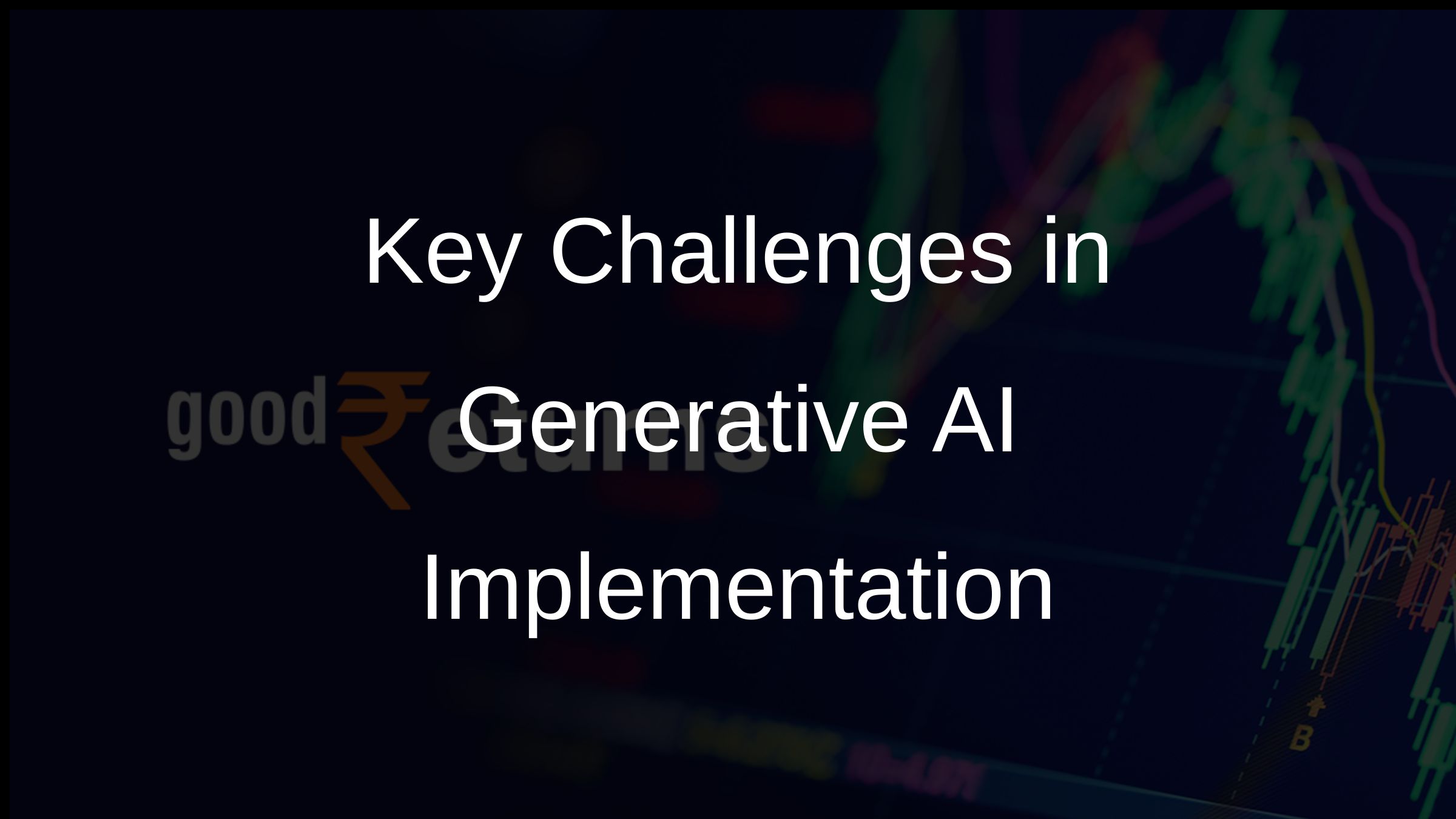 Tech Infrastructure Readiness: Key Challenge in GenAI Implementation ...