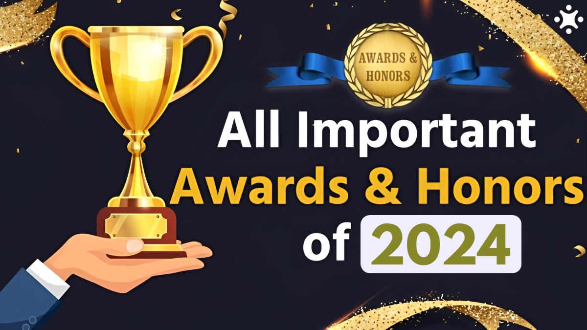 Year Ender 2024: Here's a List of Important Awards and Honours with ...
