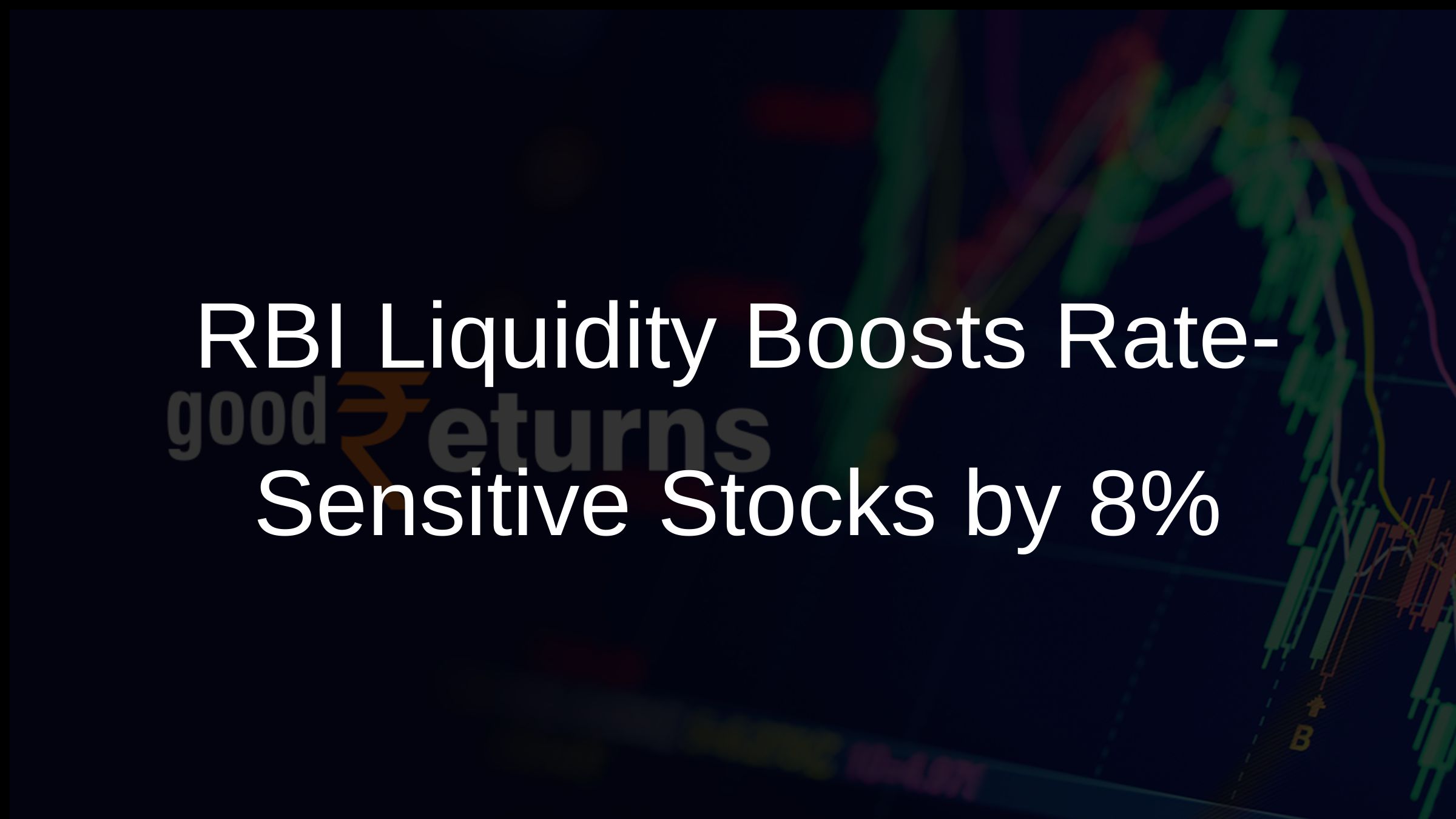 Rate-Sensitive Stocks Surge 8% Following RBI Liquidity Injection ...