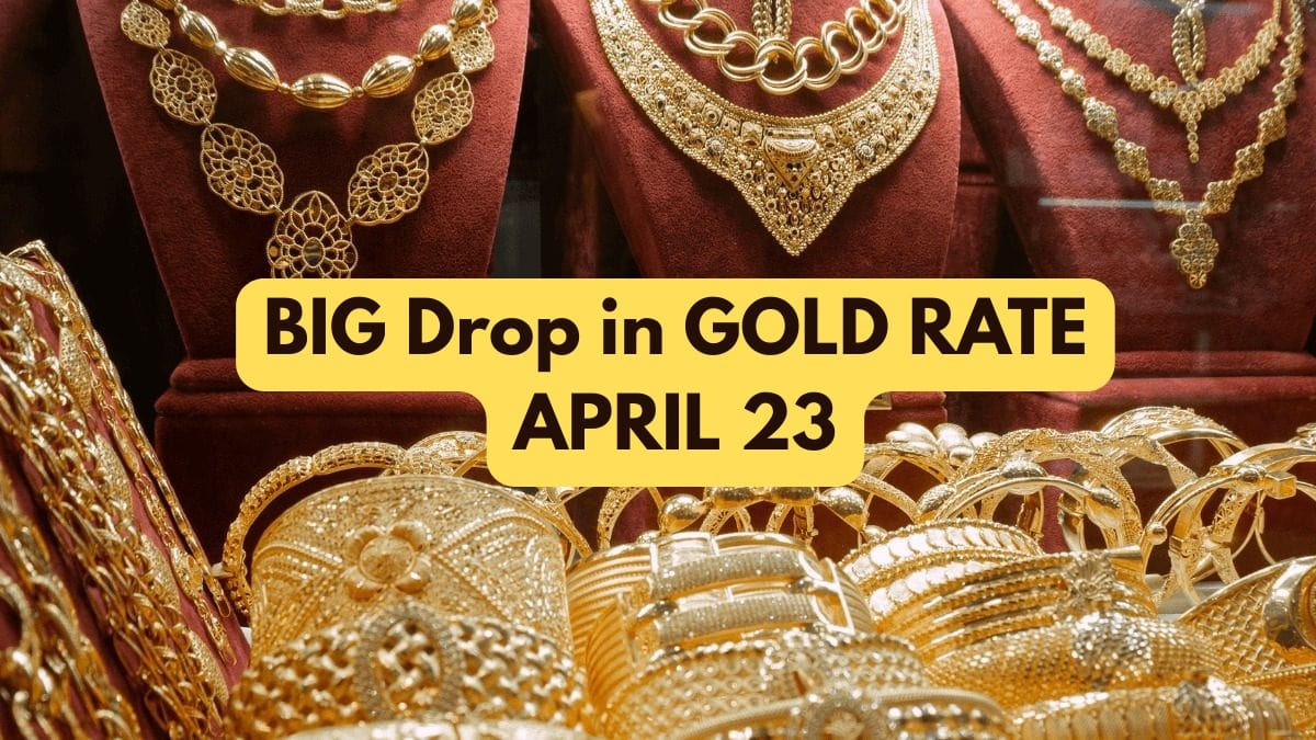 BIG FALL In Gold Rate In India Today After Hitting Record High; 24K/100G Drops Rs. 30,000 ...