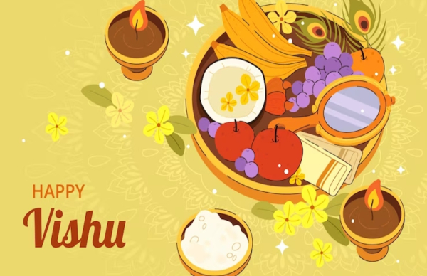 Happy Vishu 2025: Best Wishes, Messages, and Quotes To Share With Loved ...