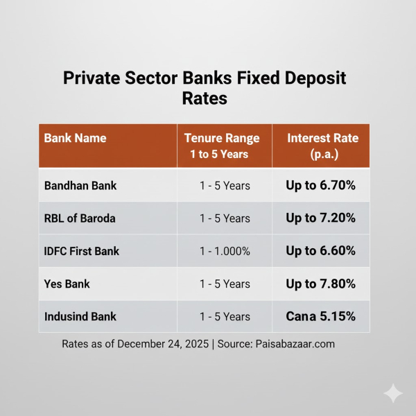 Best FD Interest Rates For January 2026: Compare Attractive Banks' FD ...