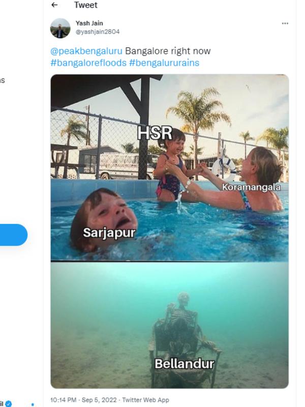 இங்க இருந்த ஐடி கம்பெனி எங்கடா.. வெள்ளத்திலும் தெறிக்க விடும் மீம்ஸ் ...