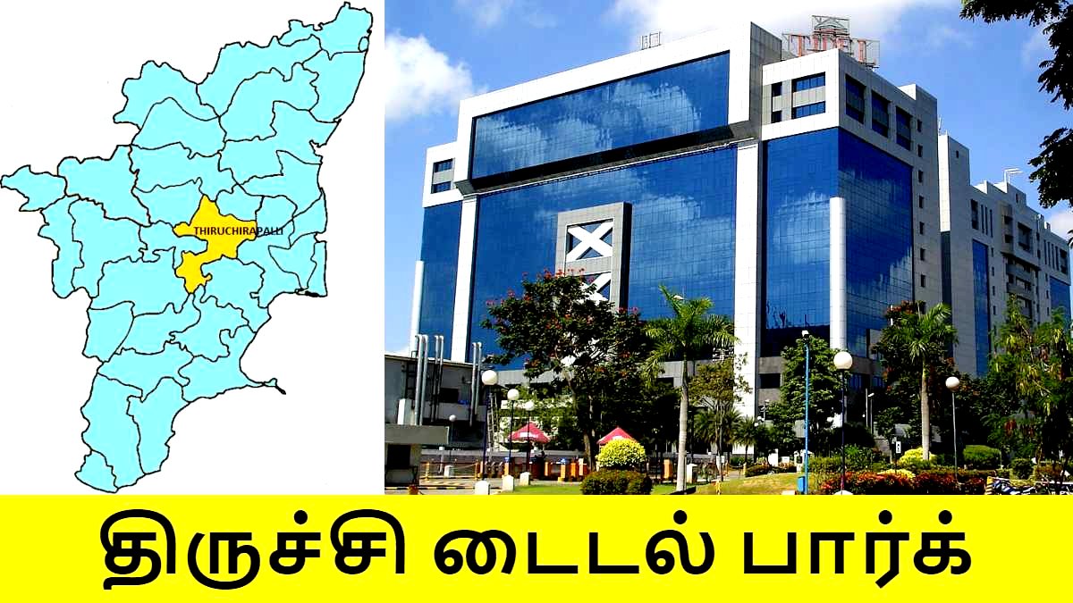 திருச்சி இளைஞர்களுக்கு ஜாக்பாட்.. புதிய டைடல் பார்க்-ன் முக்கிய அப்டேட் ...