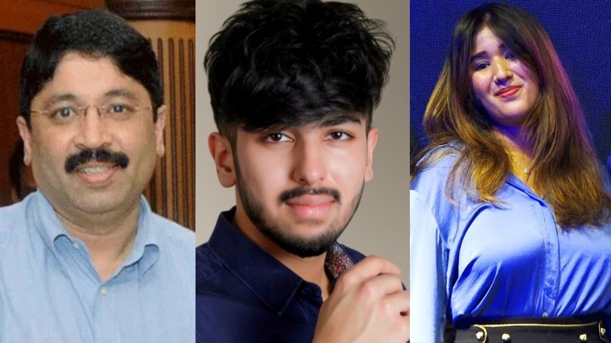 தயாநிதி மாறன் வாரிசுகள்.. கரண், திவ்யா துவங்கிய புதிய நிறுவனம்.. சென்னை ...