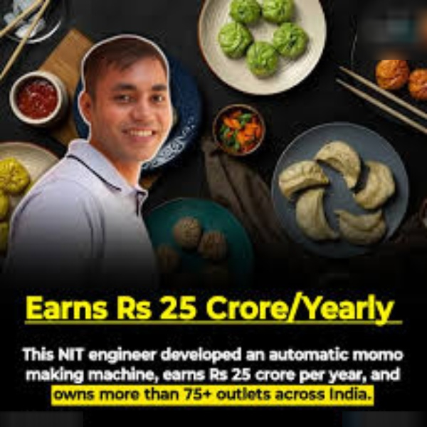 மோமோ விற்கும் விஞ்ஞானி.. வருஷம் ரூ.25 கோடி வருமானம்..! ஷாக்கான மக்கள்..! | Zomoz: DRDO Scientist ...