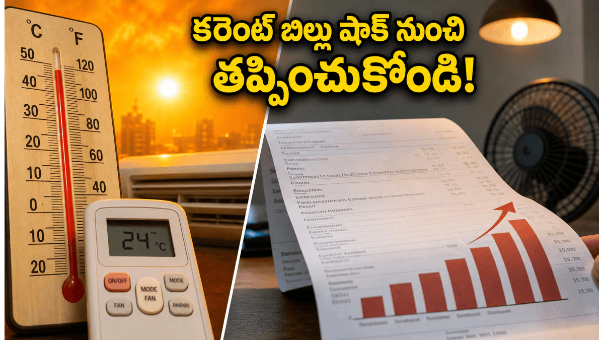 ఎండల దెబ్బకు కరెంట్ బిల్లులు, ఈఎంఐల భారం.. ఈ చిన్న మార్పులతో మీ డబ్బును ...