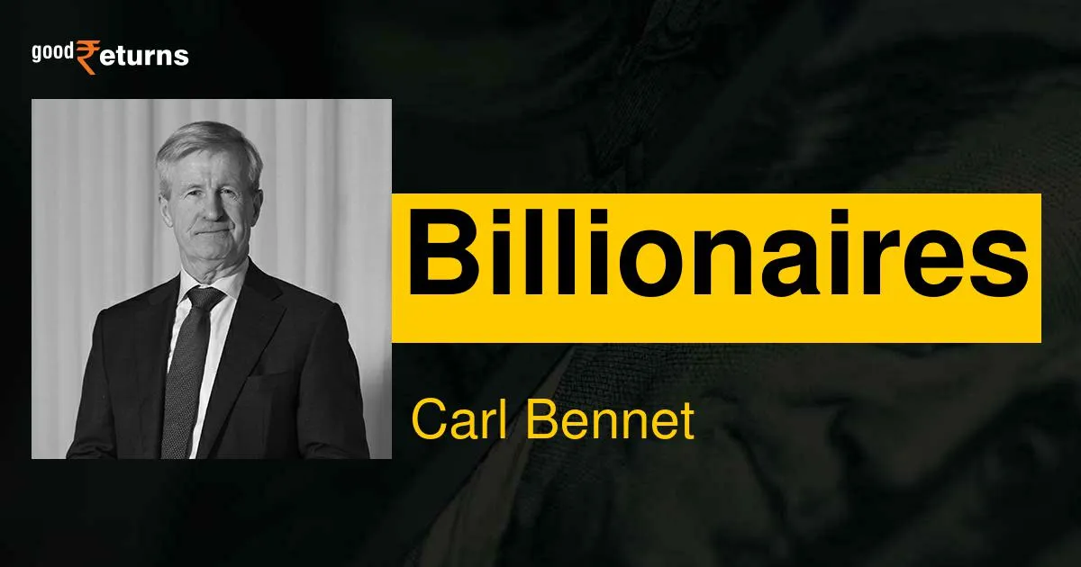 Carl Bennet: Carl Bennet Net Worth, Biography, Age, Spouse, Children & More - Goodreturns