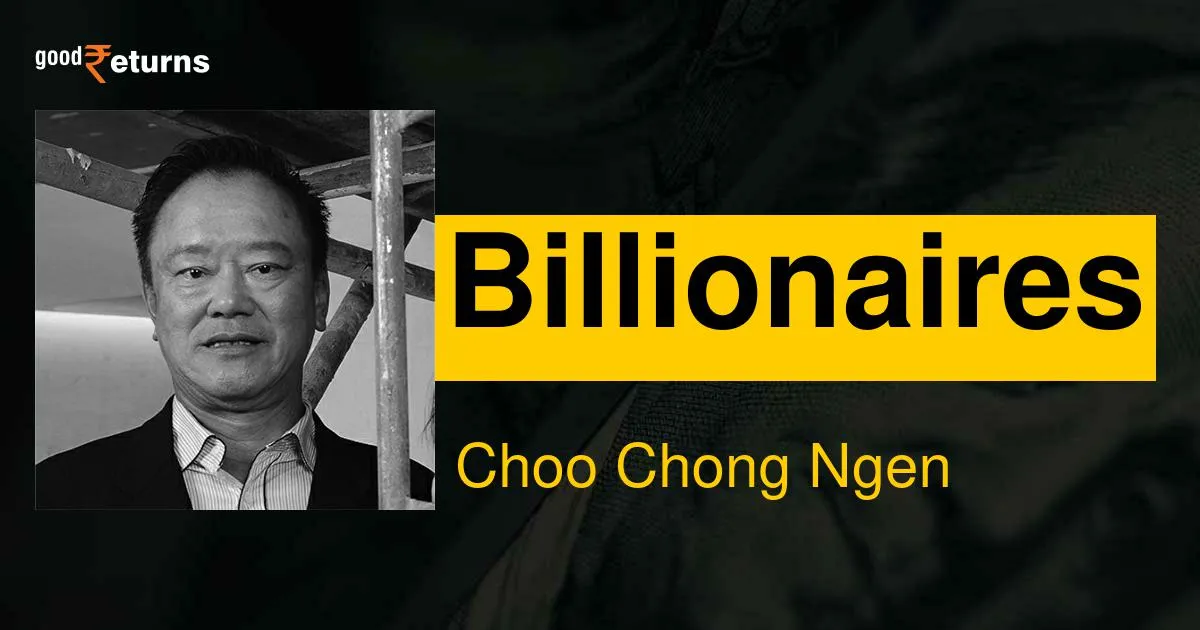 Choo Chong Ngen: Choo Chong Ngen Net Worth, Biography, Age, Spouse ...