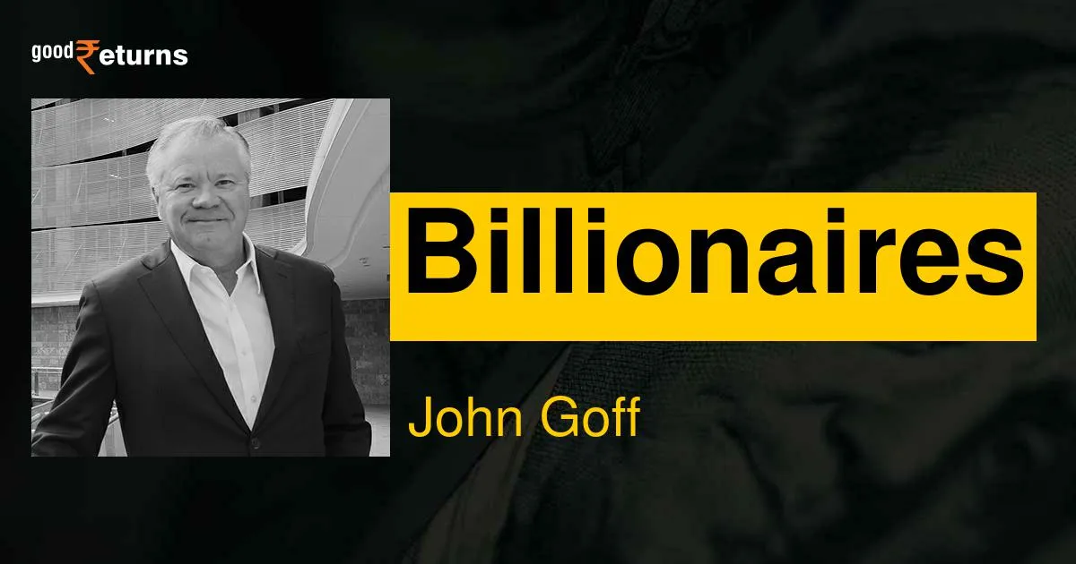 John Goff: John Goff Net Worth, Biography, Age, Spouse, Children & More ...