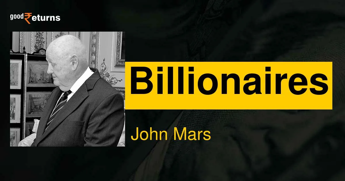 John Mars: John Mars Net Worth, Biography, Age, Spouse, Children & More - Goodreturns