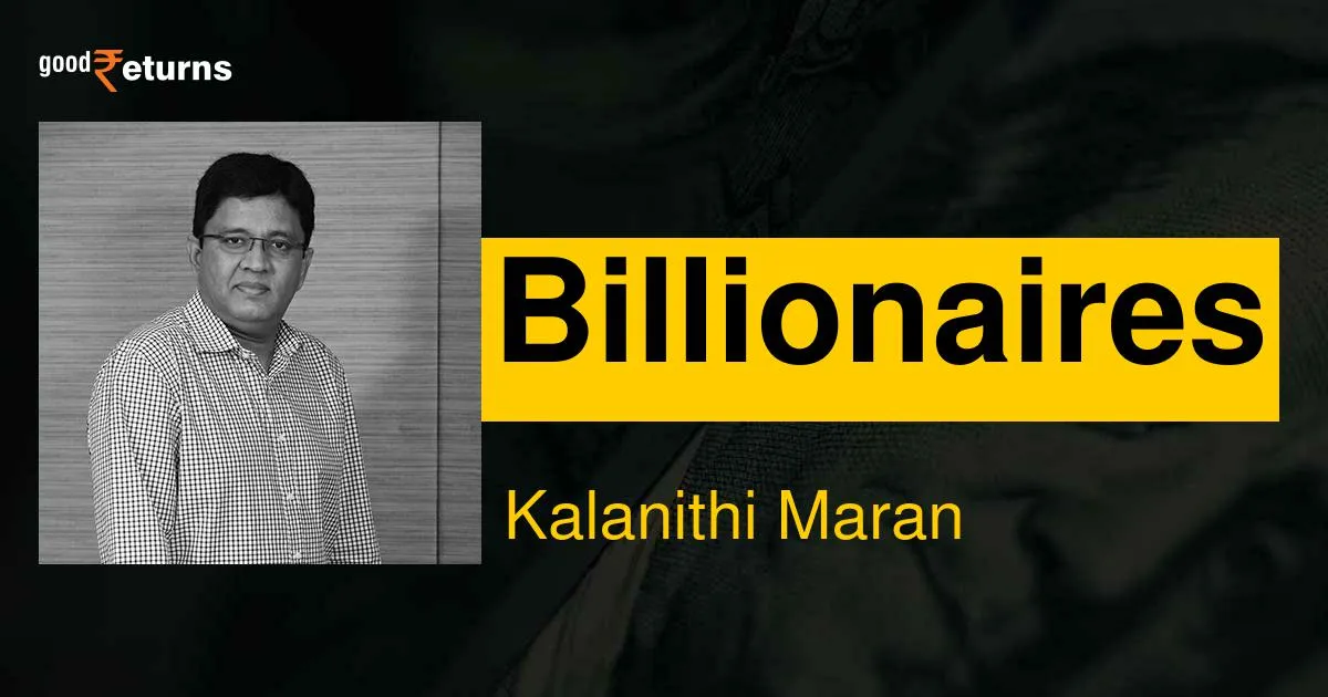 Kalanithi Maran: Kalanithi Maran Net Worth, Biography, Age, Spouse ...