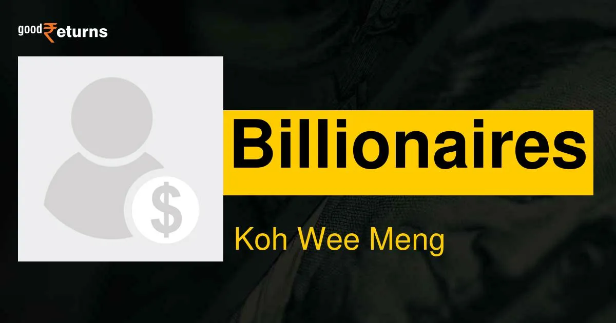 Koh Wee Meng: Koh Wee Meng Net Worth, Biography, Age, Spouse, Children ...