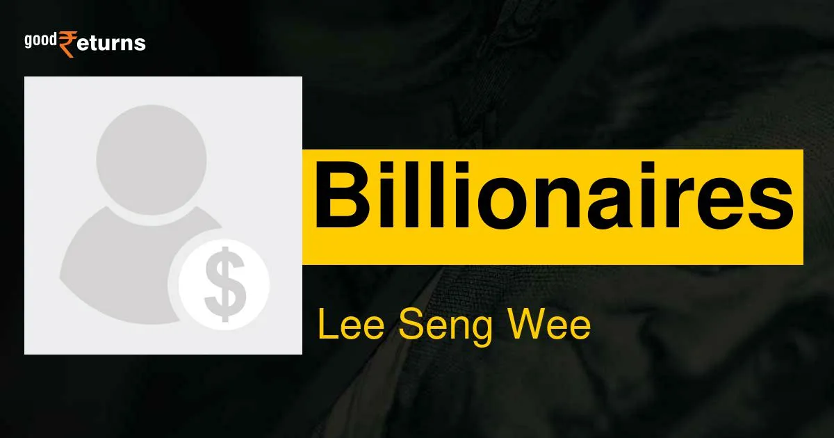Lee Seng Wee: Lee Seng Wee Net Worth, Biography, Age, Spouse, Children ...
