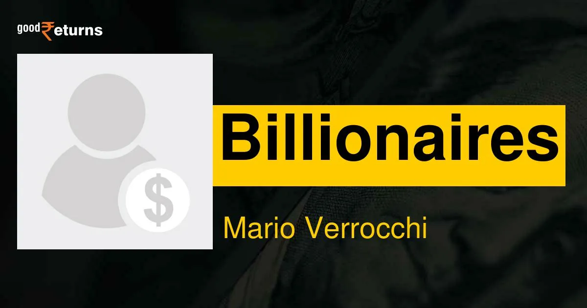 Mario Verrocchi: Mario Verrocchi Net Worth, Biography, Age, Spouse ...
