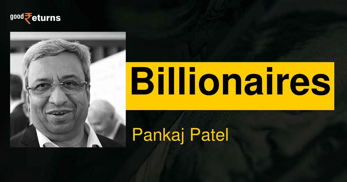 Pankaj Patel: Pankaj Patel Net Worth, Biography, Age, Spouse, Children & More - Goodreturns