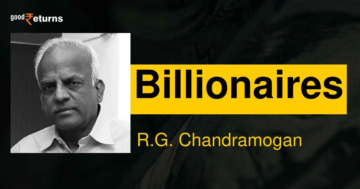 R.G. Chandramogan: R.G. Chandramogan Net Worth, Biography, Age, Spouse ...