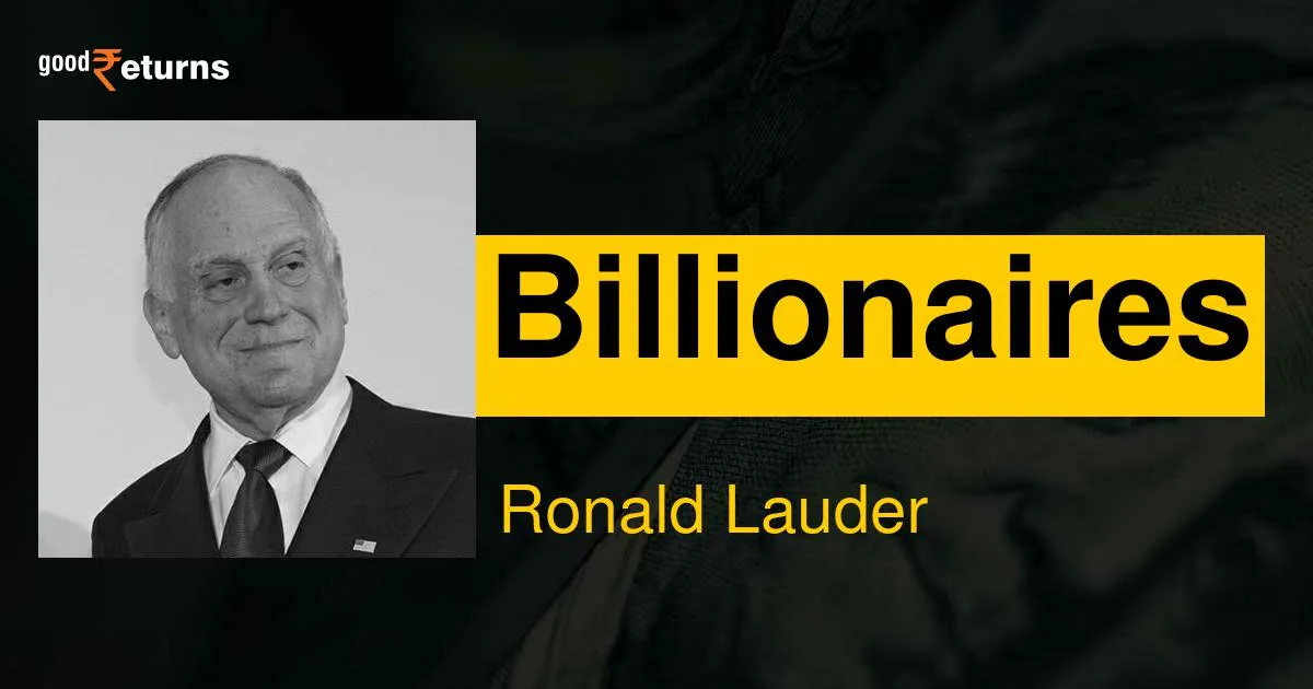 Ronald Lauder: Ronald Lauder Net Worth, Biography, Age, Spouse ...