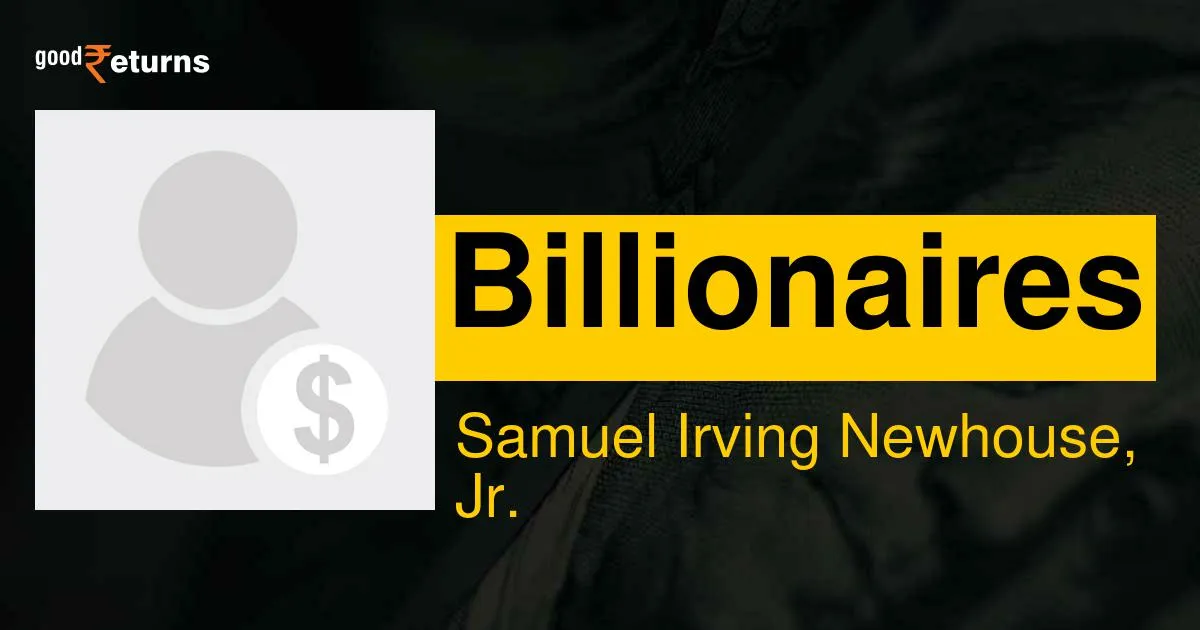 Samuel Irving Newhouse, Jr.: Samuel Irving Newhouse, Jr. Net Worth ...