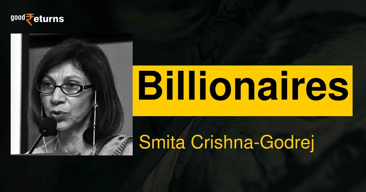 Smita Crishna Godrej: Smita Crishna Godrej Net Worth, Biography, Age ...