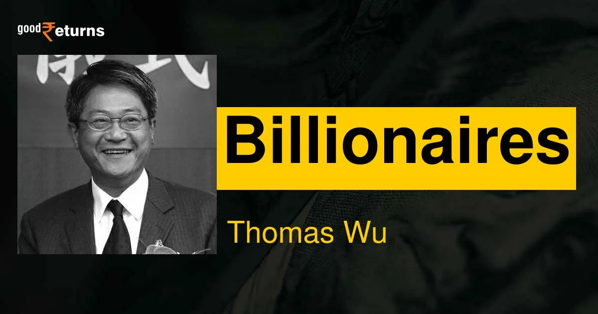 Thomas Wu: Thomas Wu Net Worth, Biography, Age, Spouse, Children & More - Goodreturns