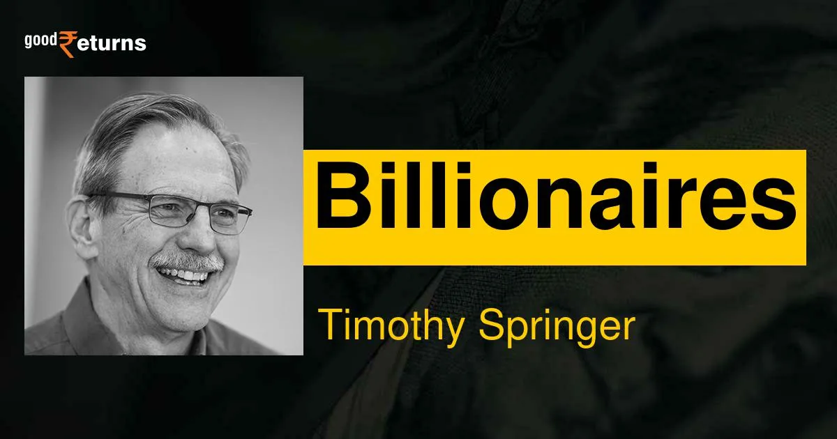 Timothy Springer: Timothy Springer Net Worth, Biography, Age, Spouse ...