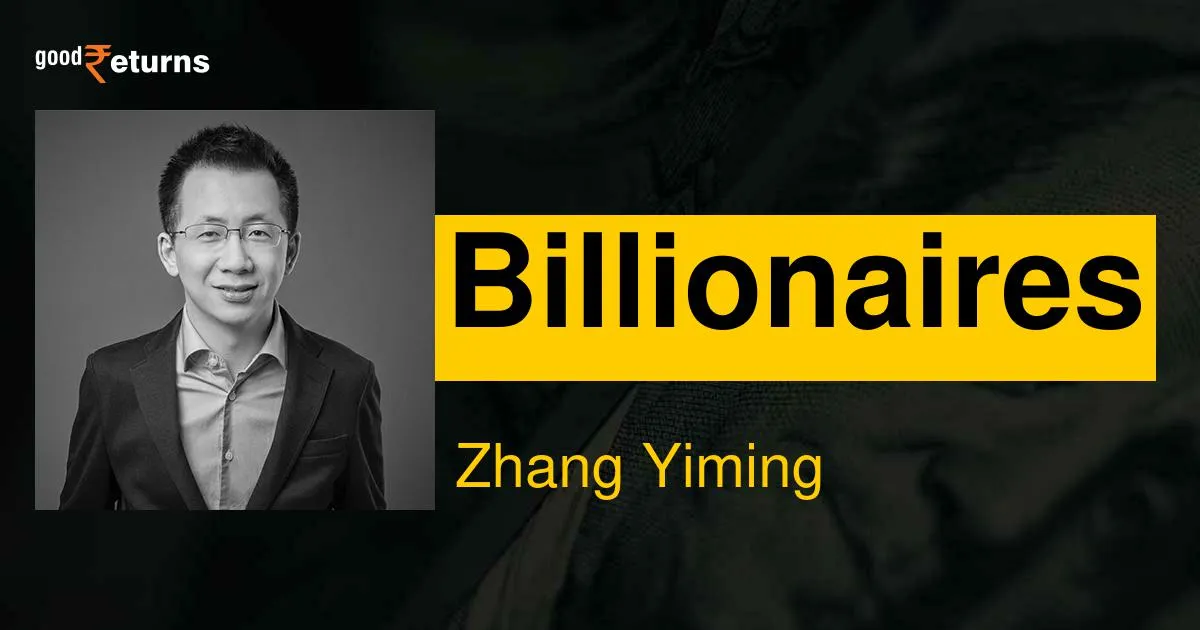 Zhang Yiming: Zhang Yiming Net Worth, Biography, Age, Spouse, Children ...