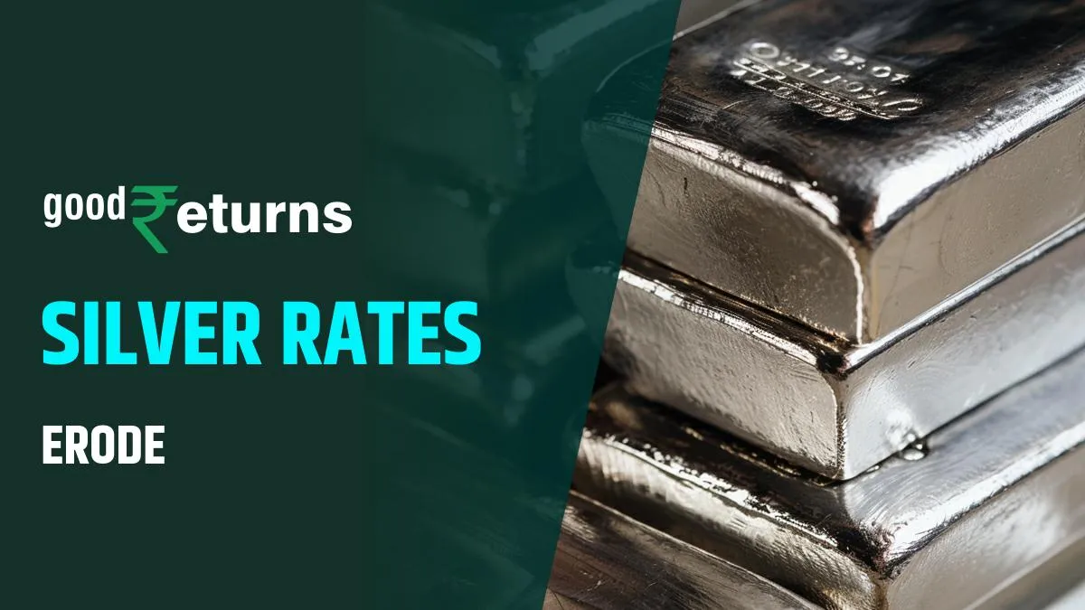 Todays Silver Rate in Erode, Silver Price on 7 January 2026 - Goodreturns
